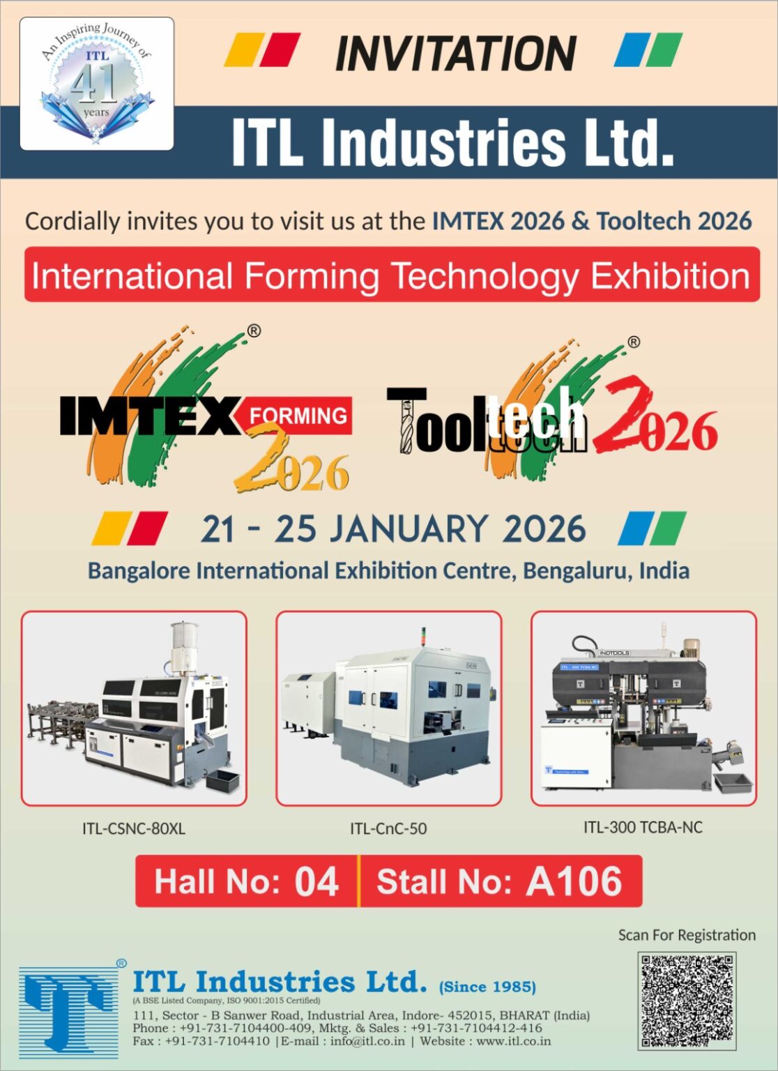 Bandsaw Machine Manufacturer Worldwide - ITL Industries Limited